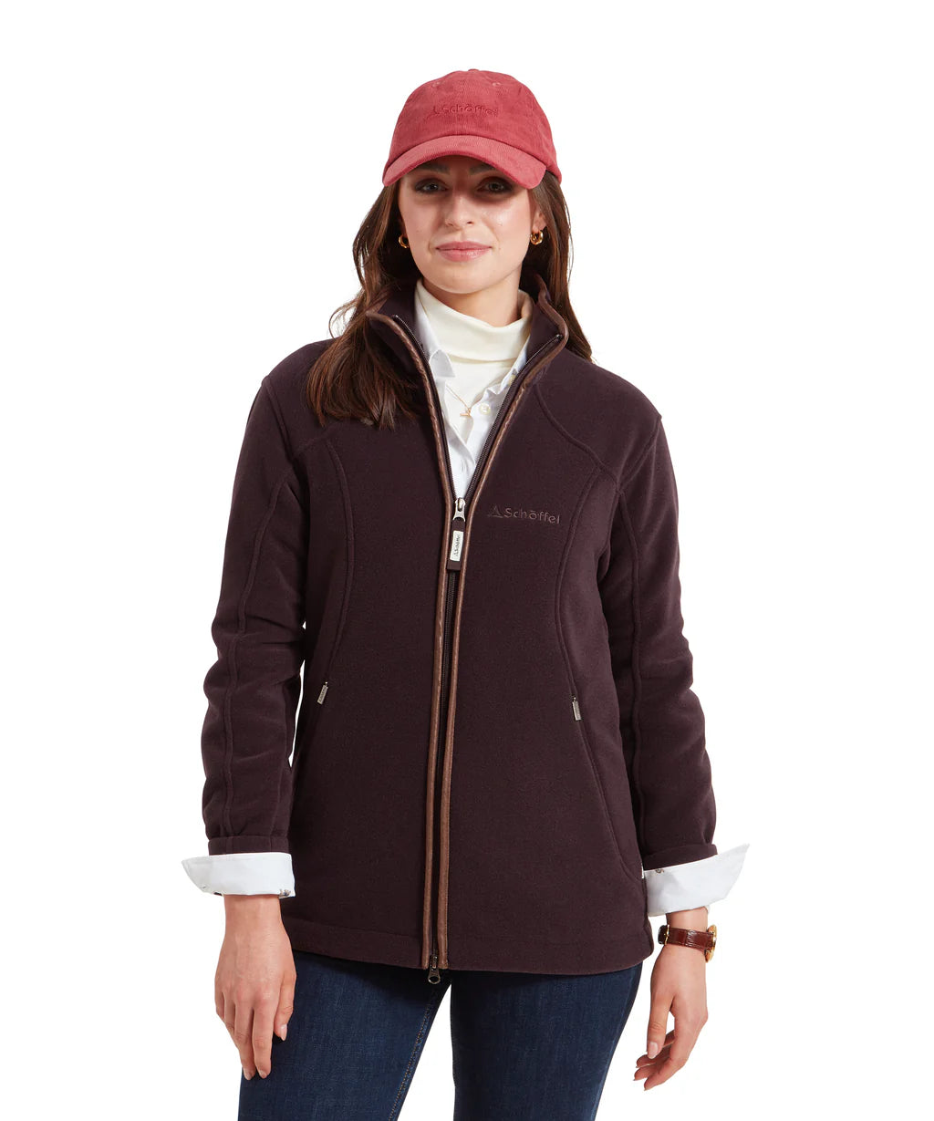 Schoffel Burley II Ladies Fleece Jacket (Port)